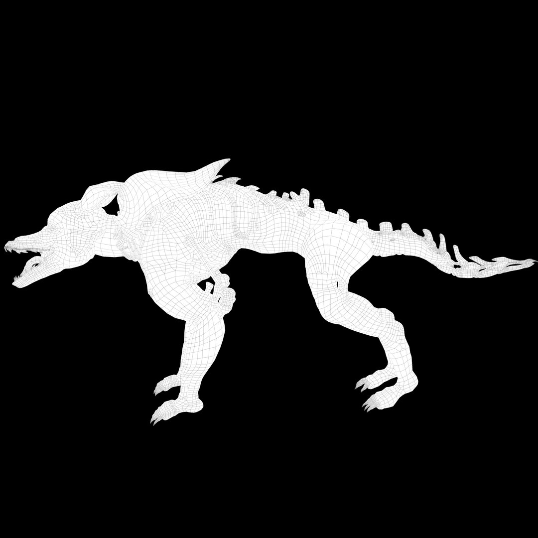 Dog Mutant 3D - TurboSquid 1609083