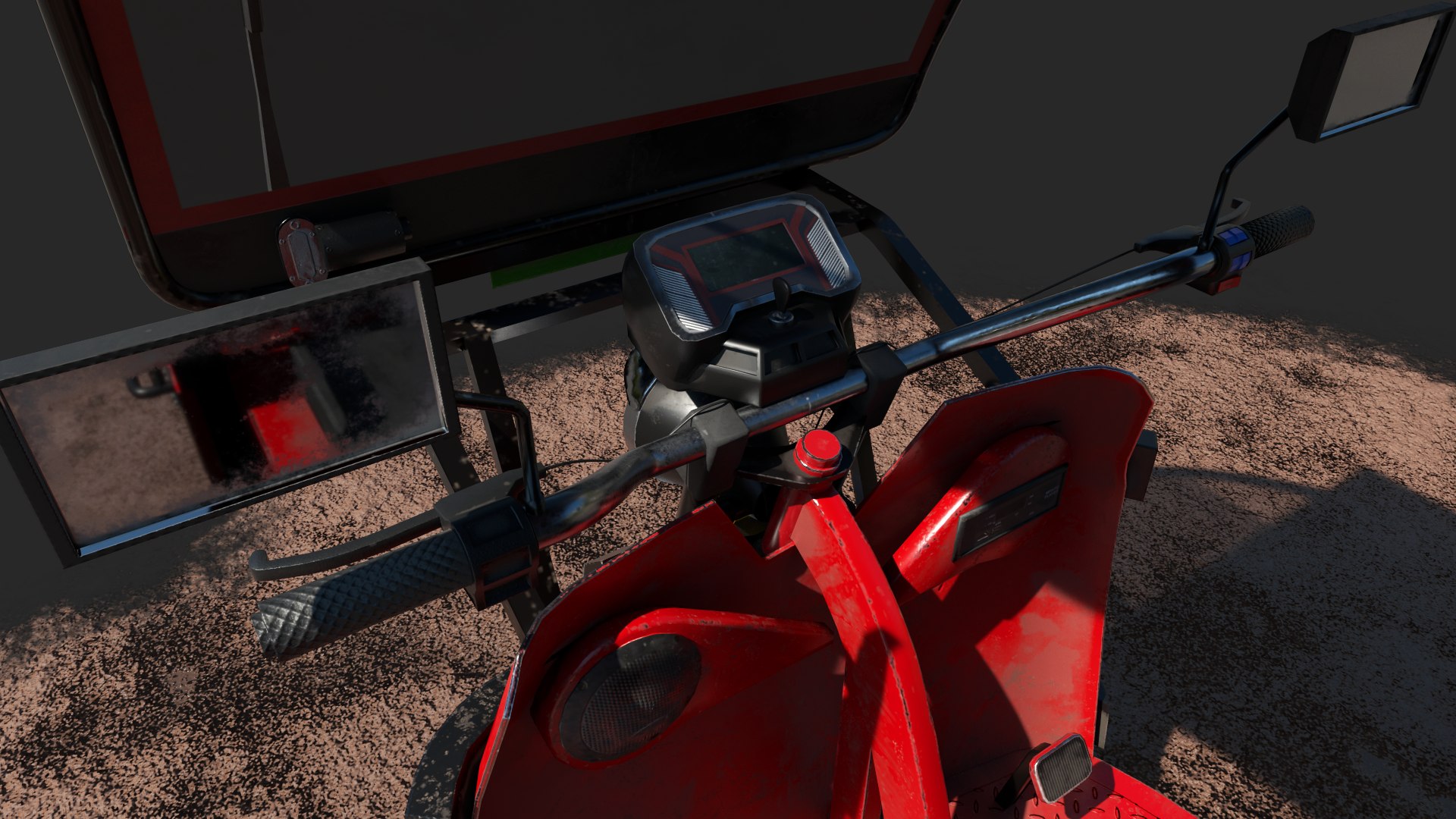 Electric Toto E Rickshaw 3D - TurboSquid 2113422