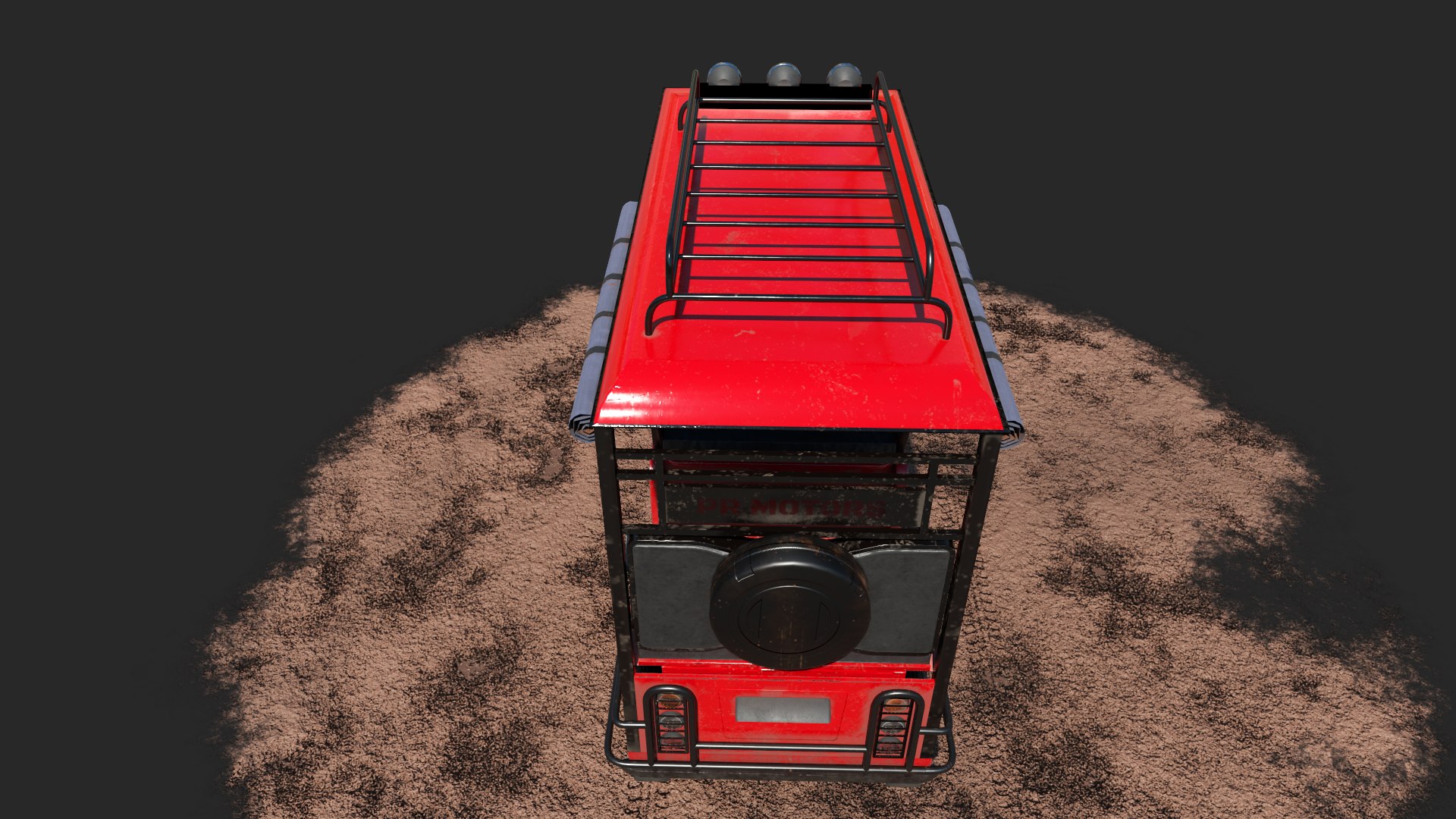 Electric Toto E Rickshaw 3D - TurboSquid 2113422