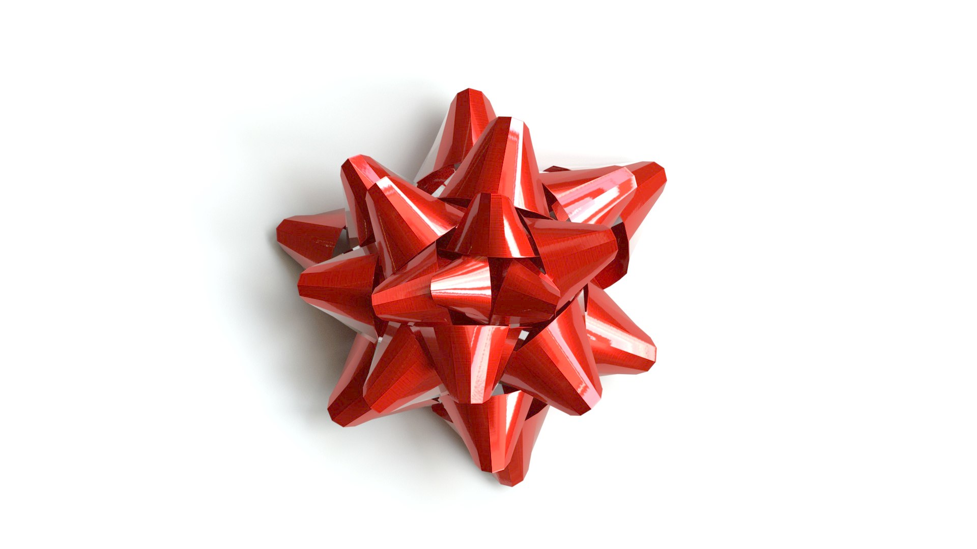 Gift Wrap Bow - Present Bow - 3D Asset 3D Model - TurboSquid 1898383