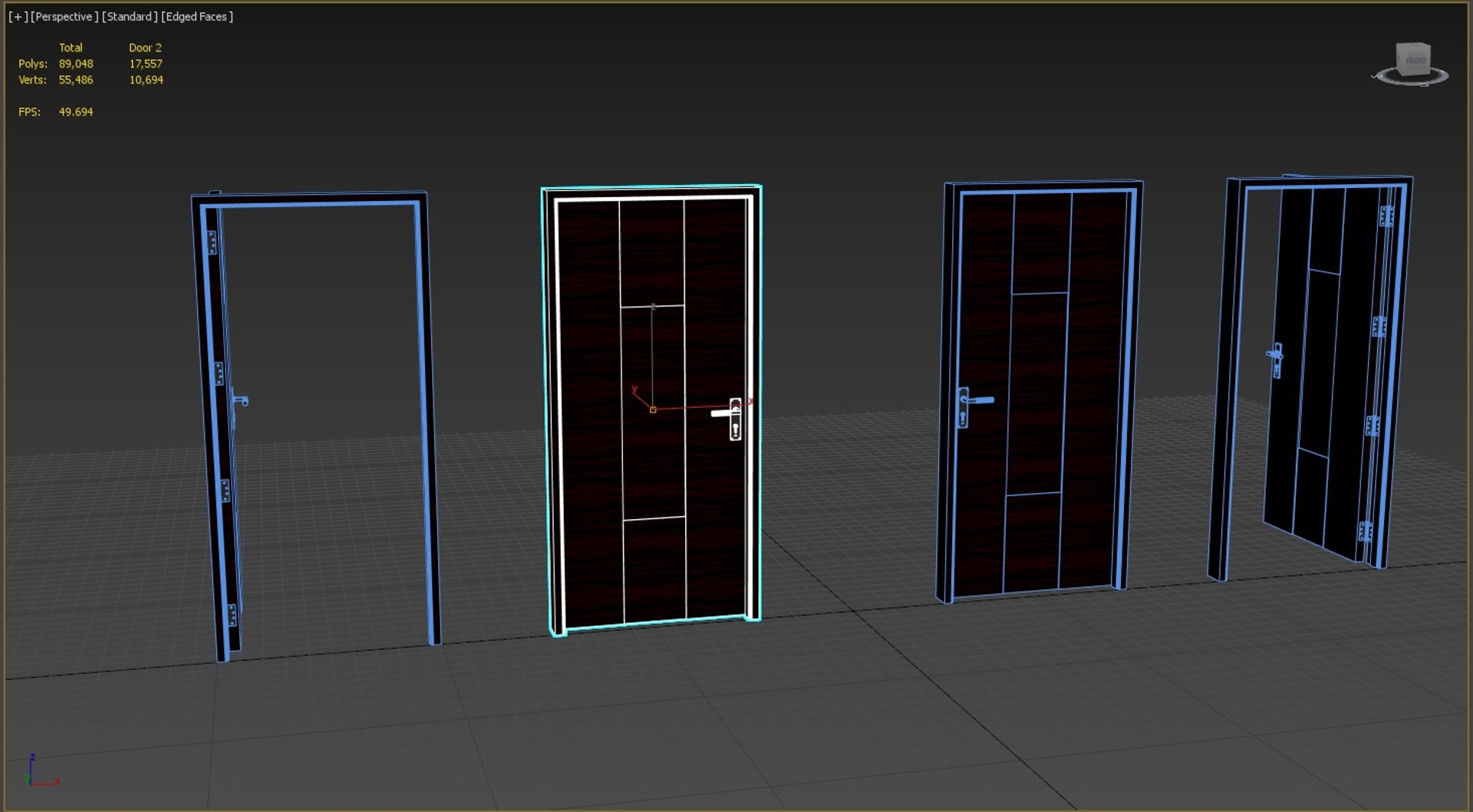 3D Door Design 35 Model - TurboSquid 2213632