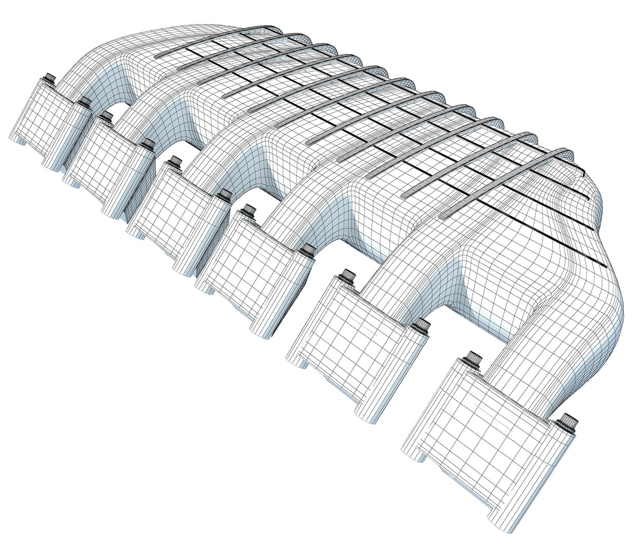 Engine cover 3D model - TurboSquid 1174617