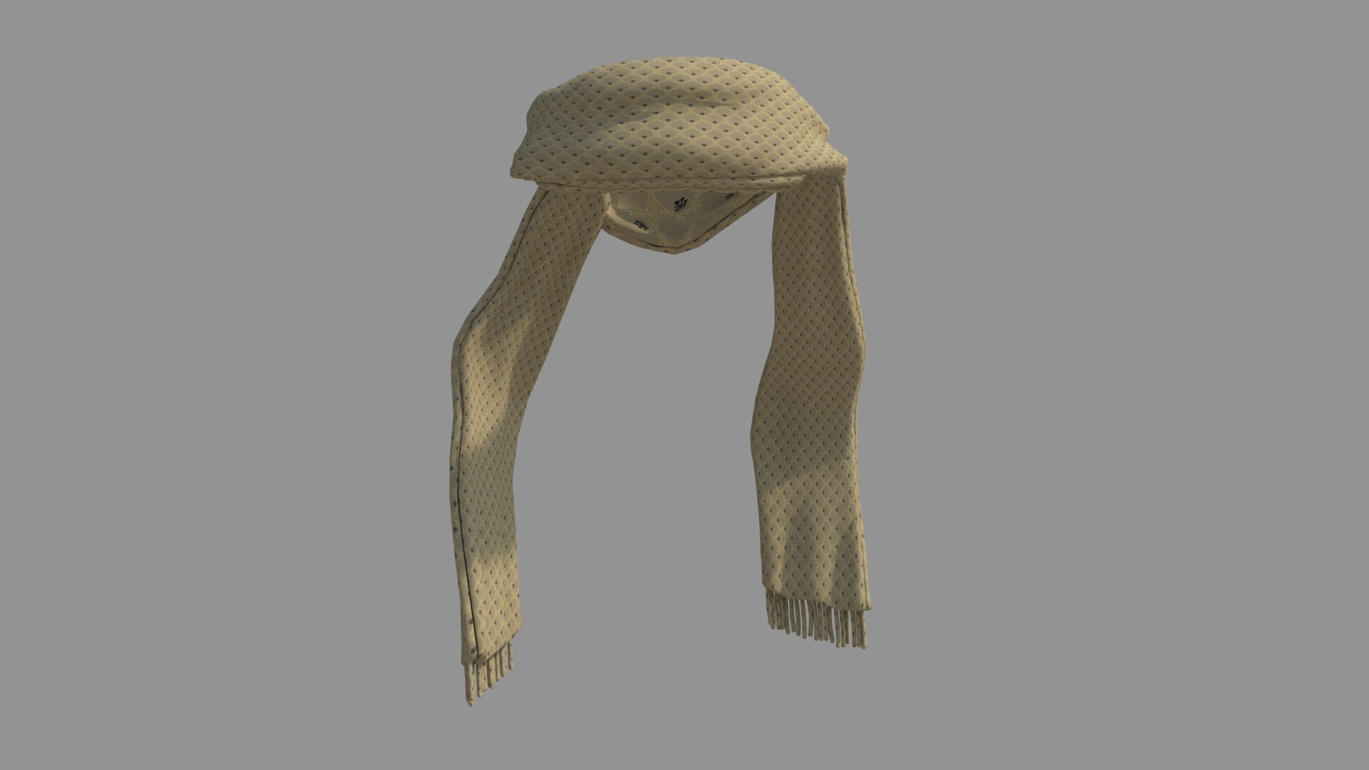 Scarf 3D Model - TurboSquid 1977395