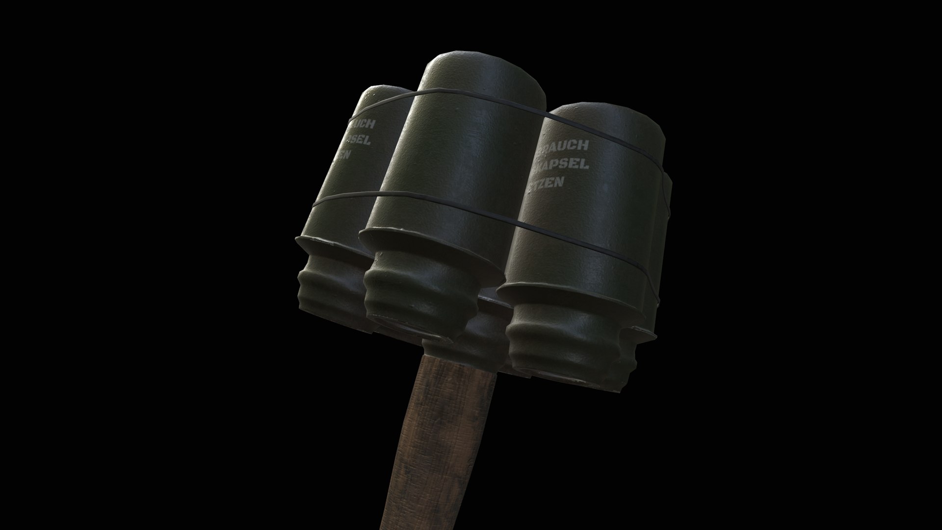 3D Anti-Tank Grenade Model - TurboSquid 1845842