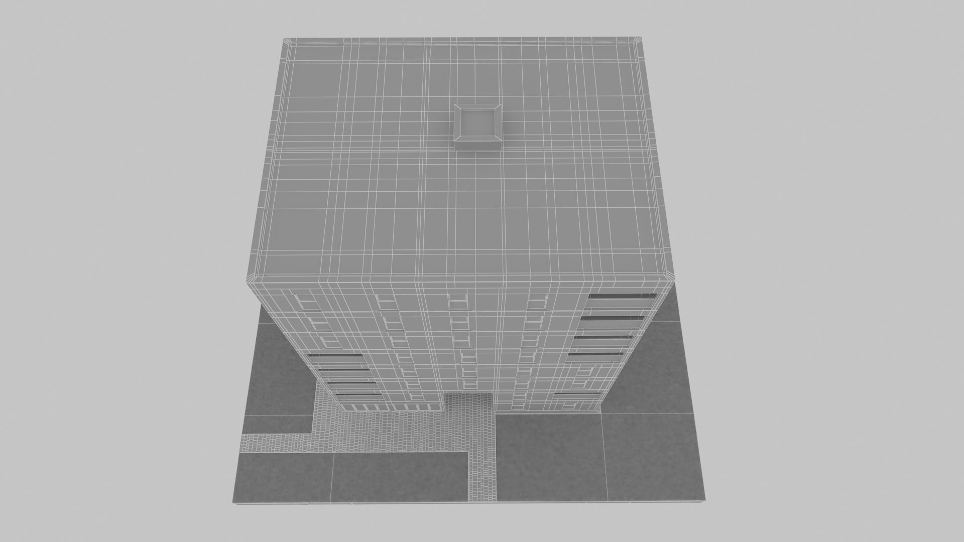 Modular Housing Building 3D - TurboSquid 2165572