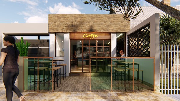 modelo 3d cafeteria - TurboSquid 2224651