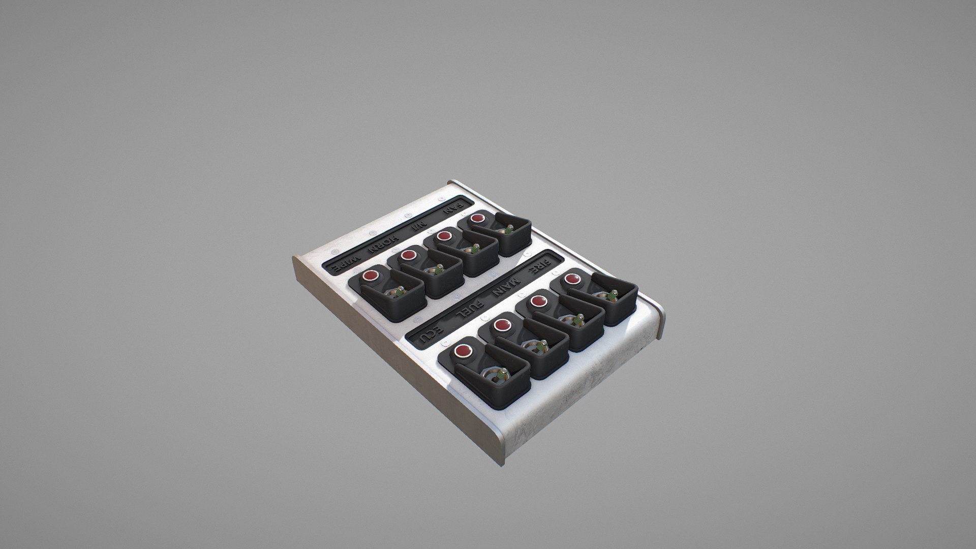 3D Control Panel Model - TurboSquid 1505503