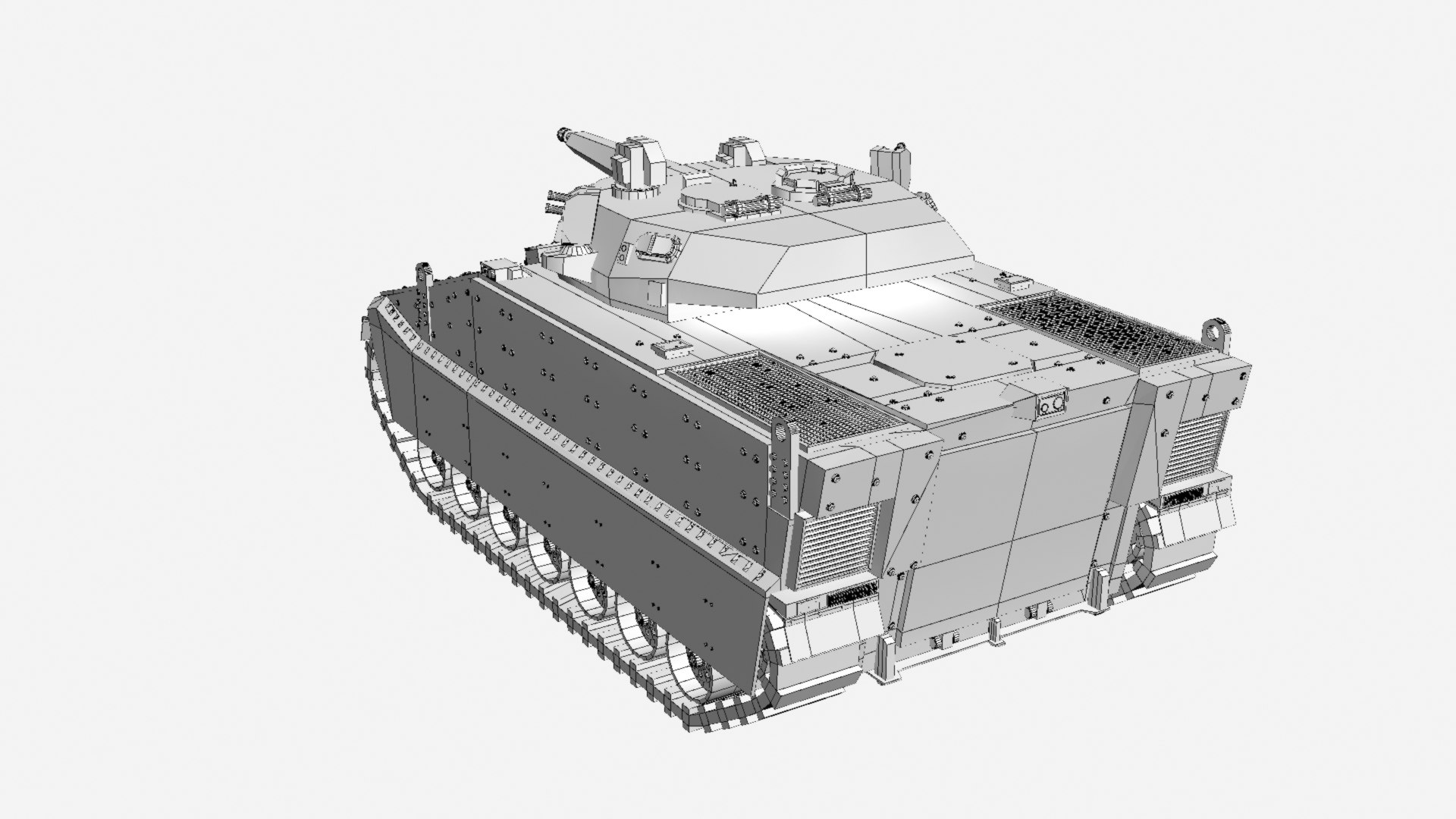 3D AS21 Redback Infantry Fighting Vehicle - TurboSquid 1782252