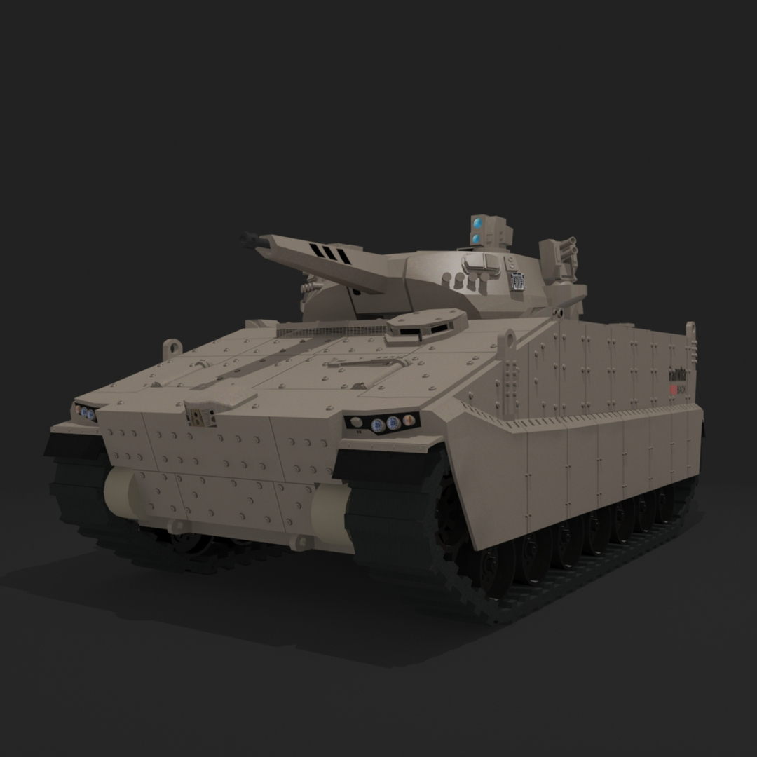 Veículo de combate de infantaria AS21 Redback Modelo 3D - TurboSquid ...