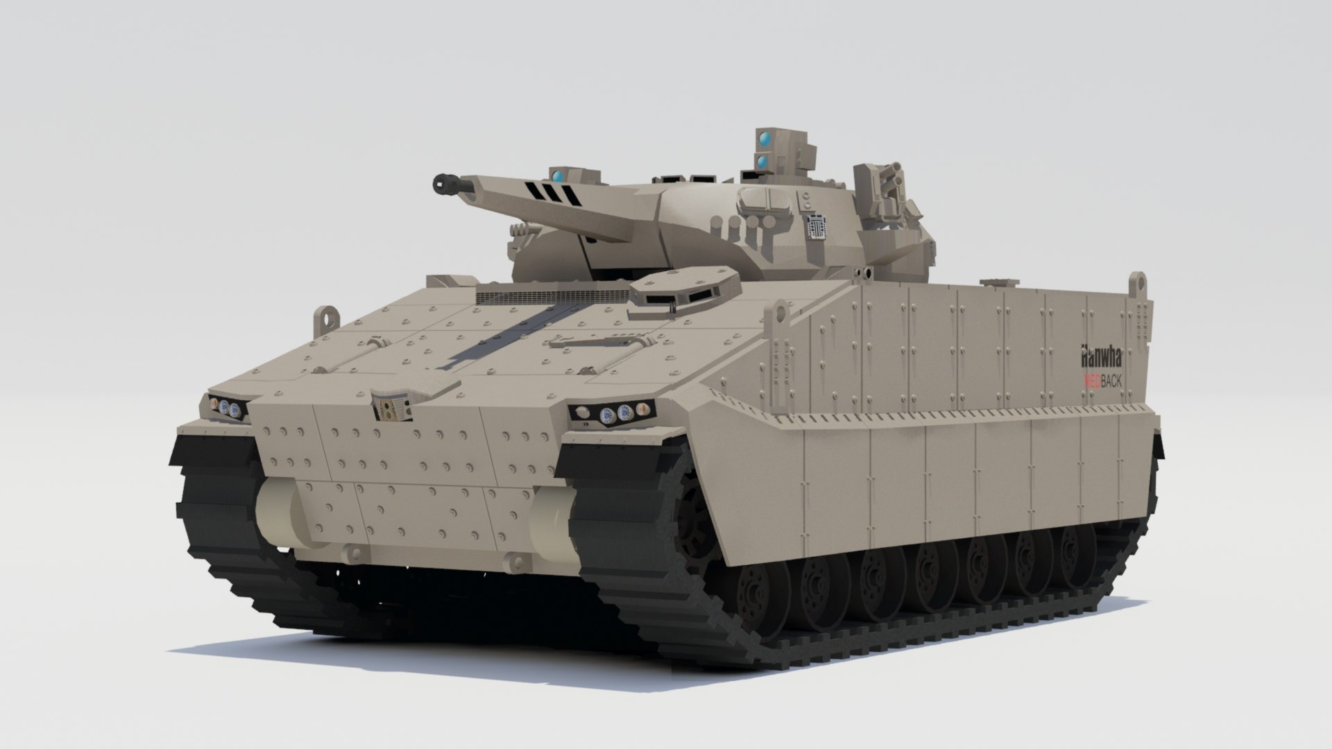 3D AS21 Redback Infantry Fighting Vehicle - TurboSquid 1782252