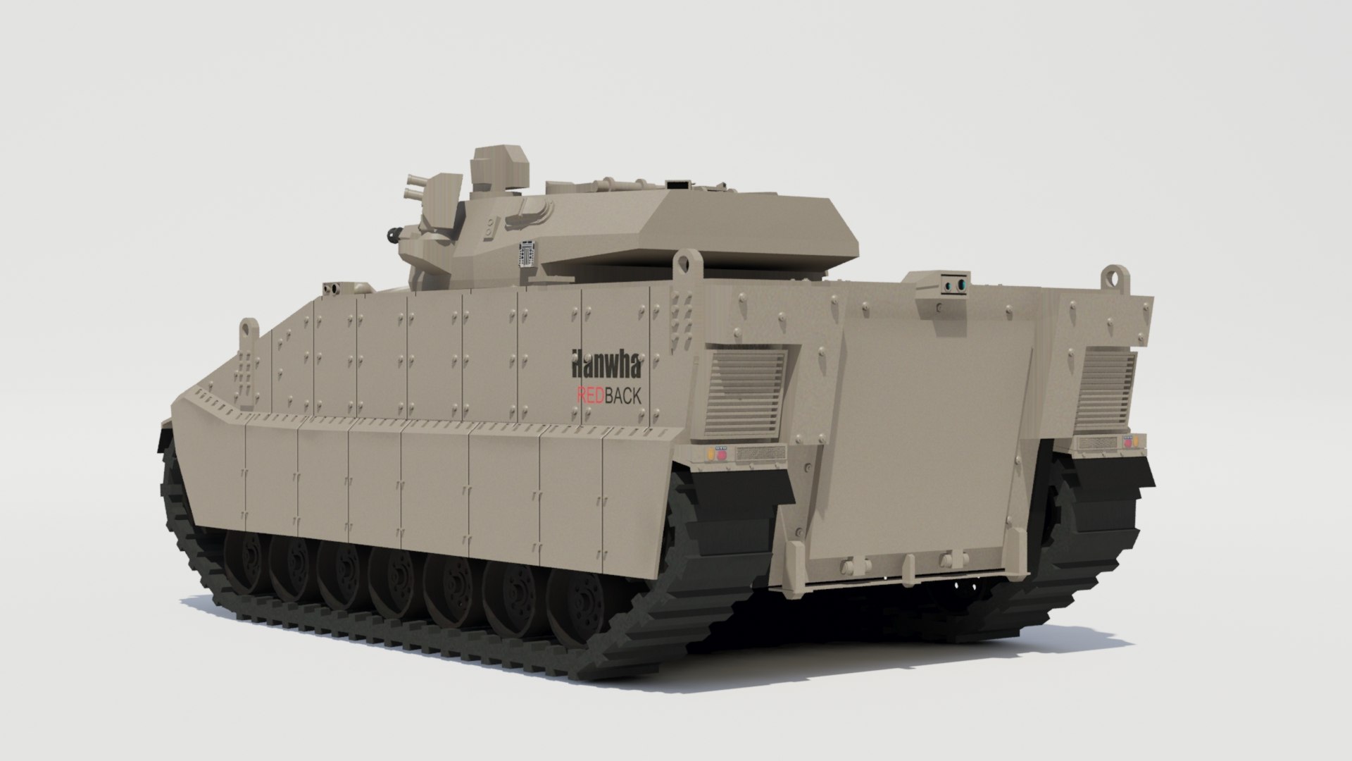 3D AS21 Redback Infantry Fighting Vehicle - TurboSquid 1782252