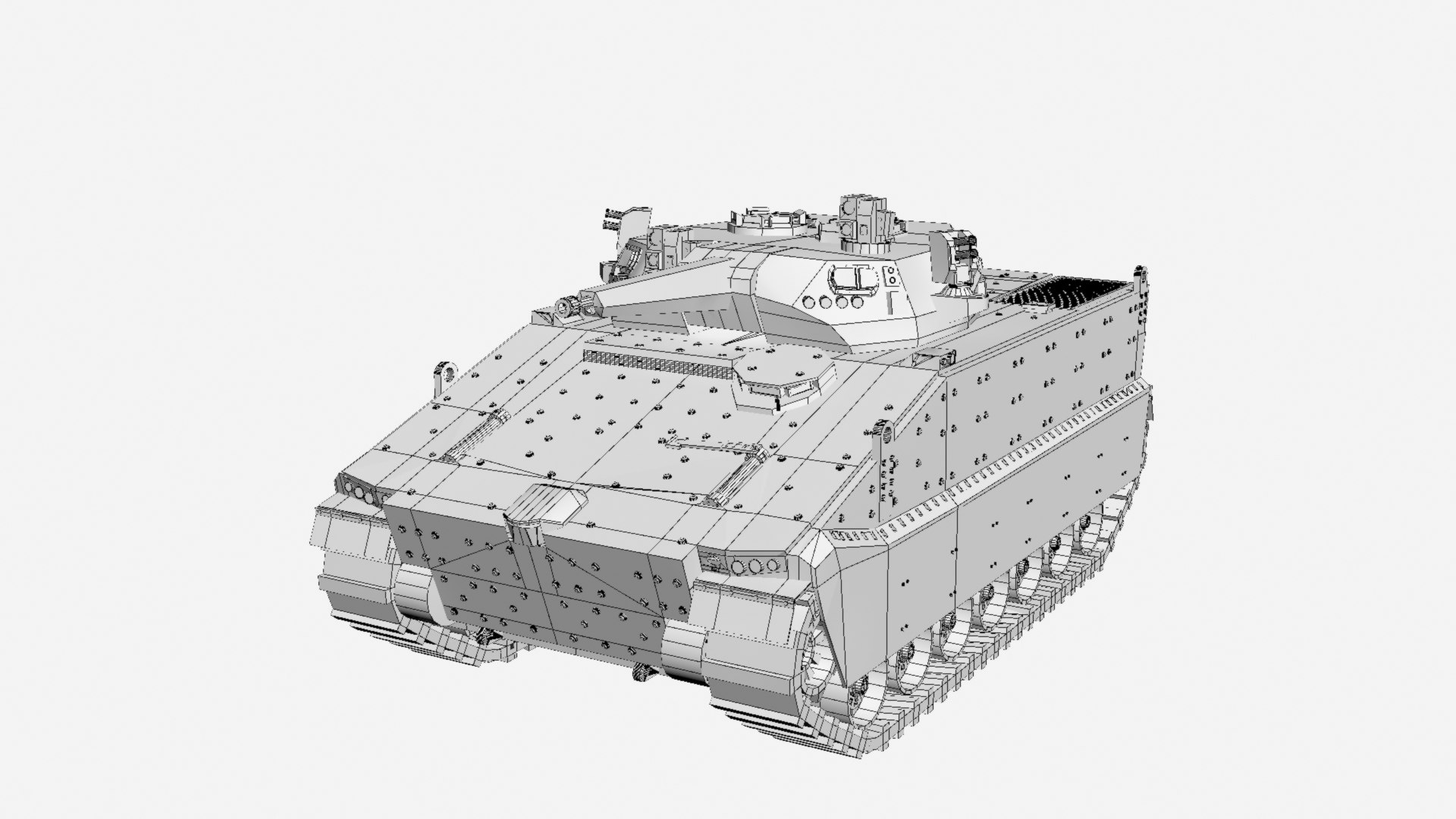 3D AS21 Redback Infantry Fighting Vehicle - TurboSquid 1782252