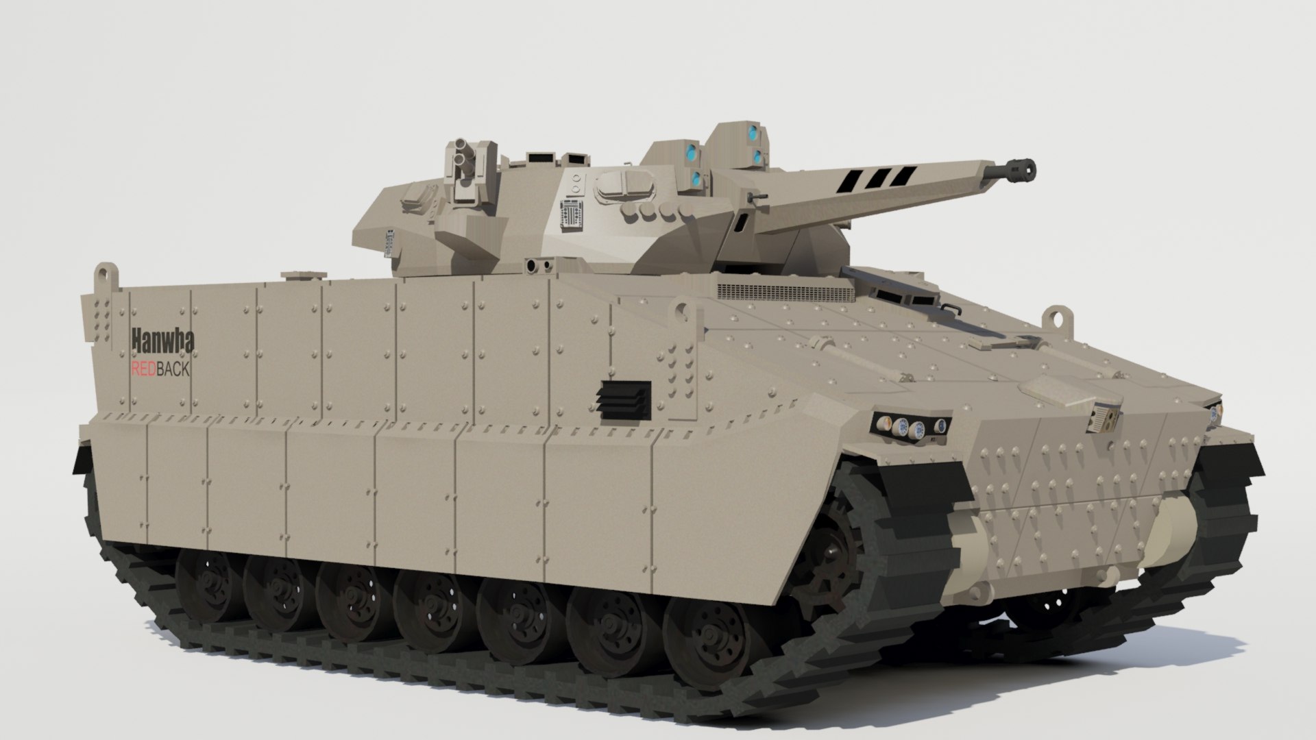 3D AS21 Redback Infantry Fighting Vehicle - TurboSquid 1782252