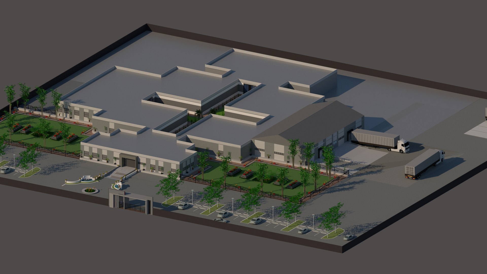 Pharmaceutical Industry 3D Model - TurboSquid 1764868