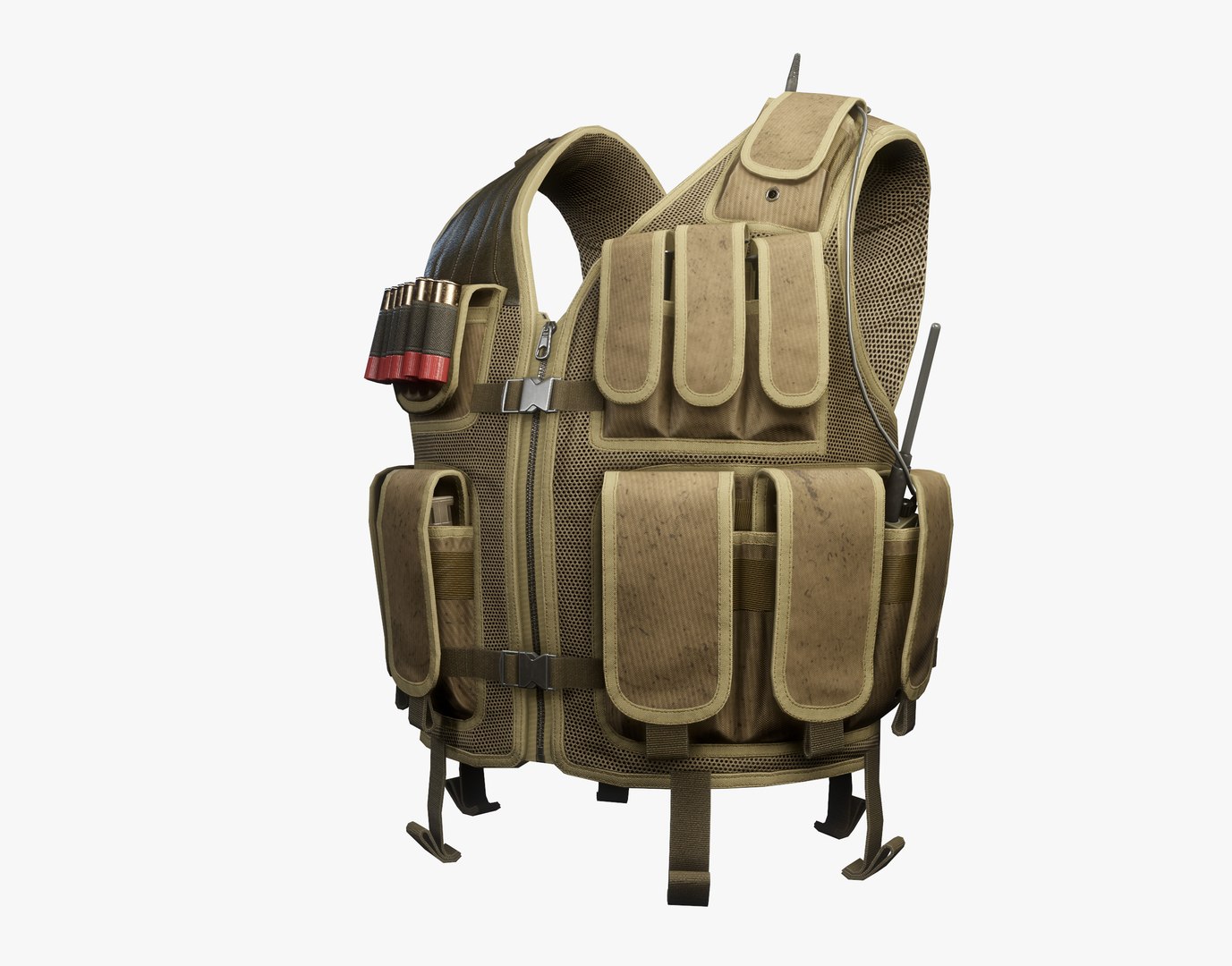 Tactical Vest 3D model - TurboSquid 1838320