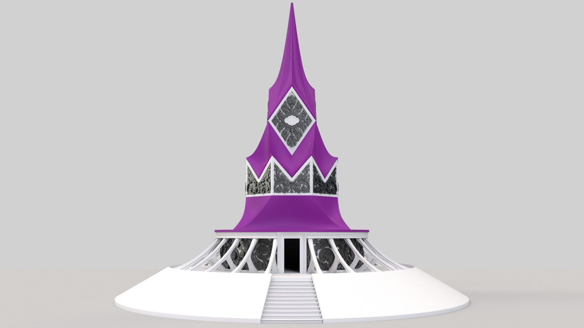 3D Model Metaverse Temple Of Magic X1 Concept - TurboSquid 2040293