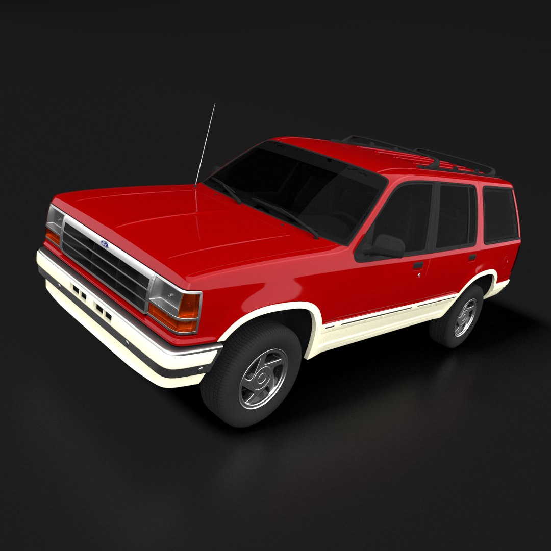 3D Ford Explorer - TurboSquid 2330236