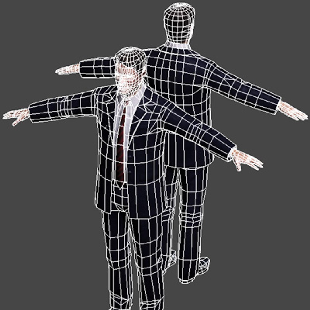Human Male 3d Max
