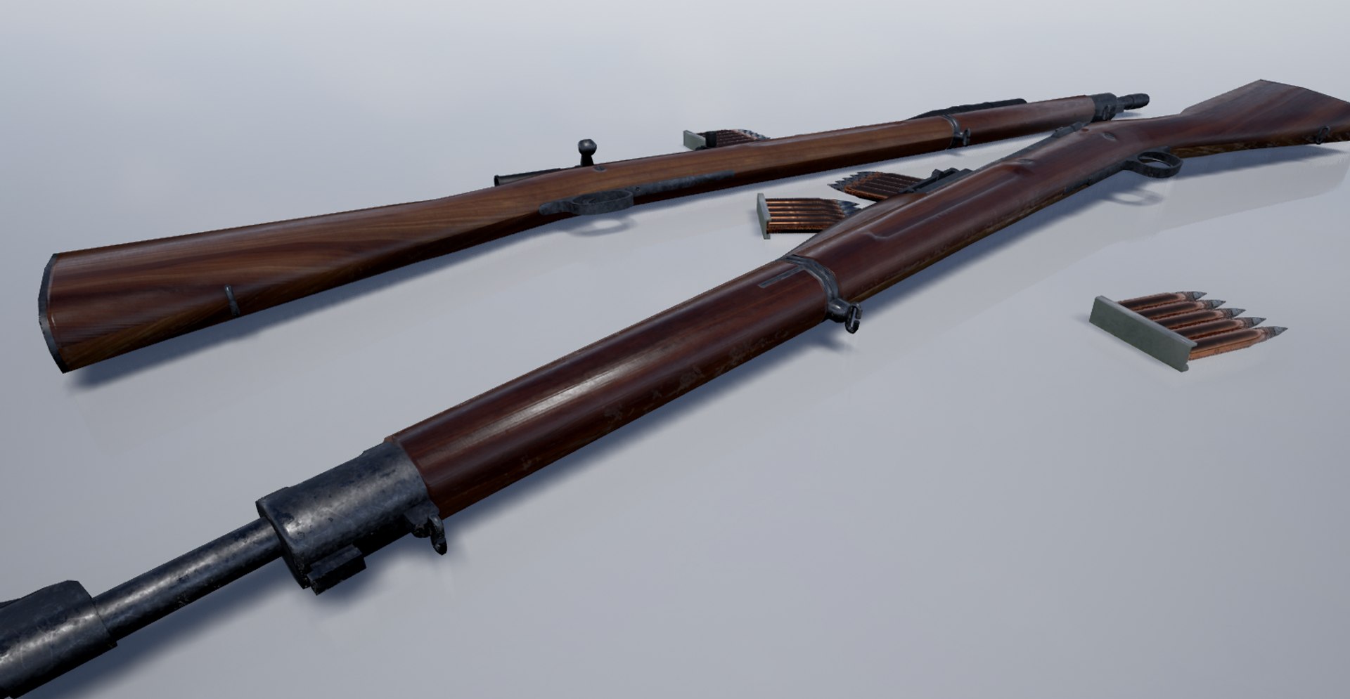 3D M1903 Springfield Rifle Polys Model - TurboSquid 1214184