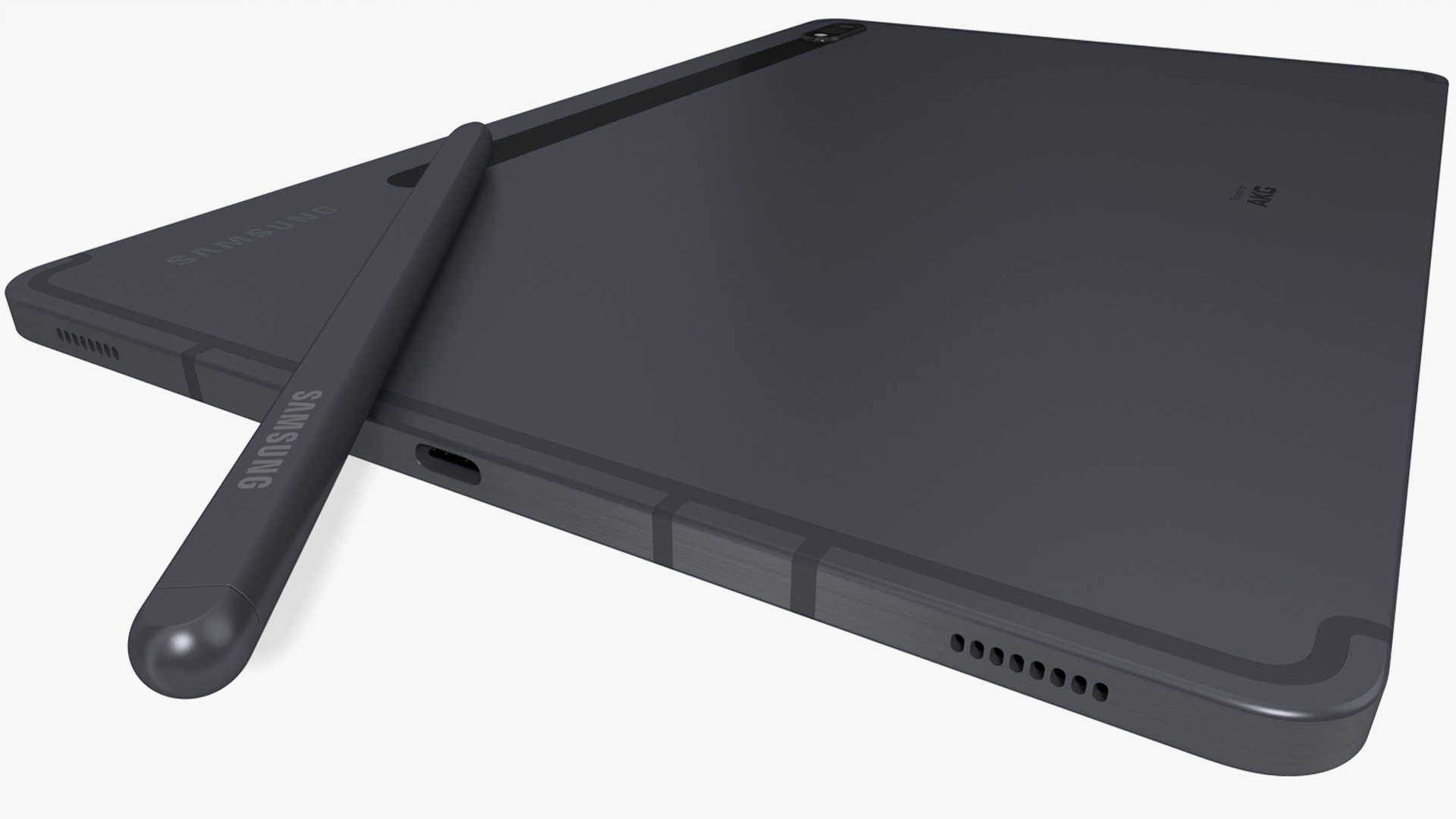 Realistic Samsung Galaxy Tab 3D Model - TurboSquid 1603719