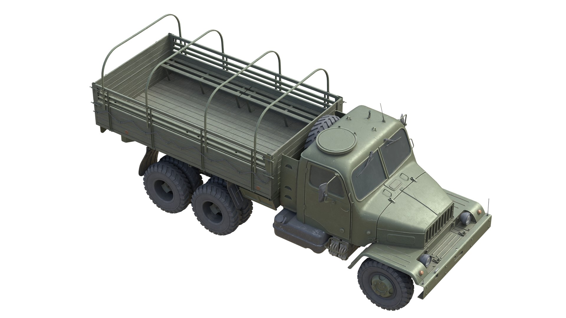 Praga V3S Military Truck 3D Model - TurboSquid 2420267