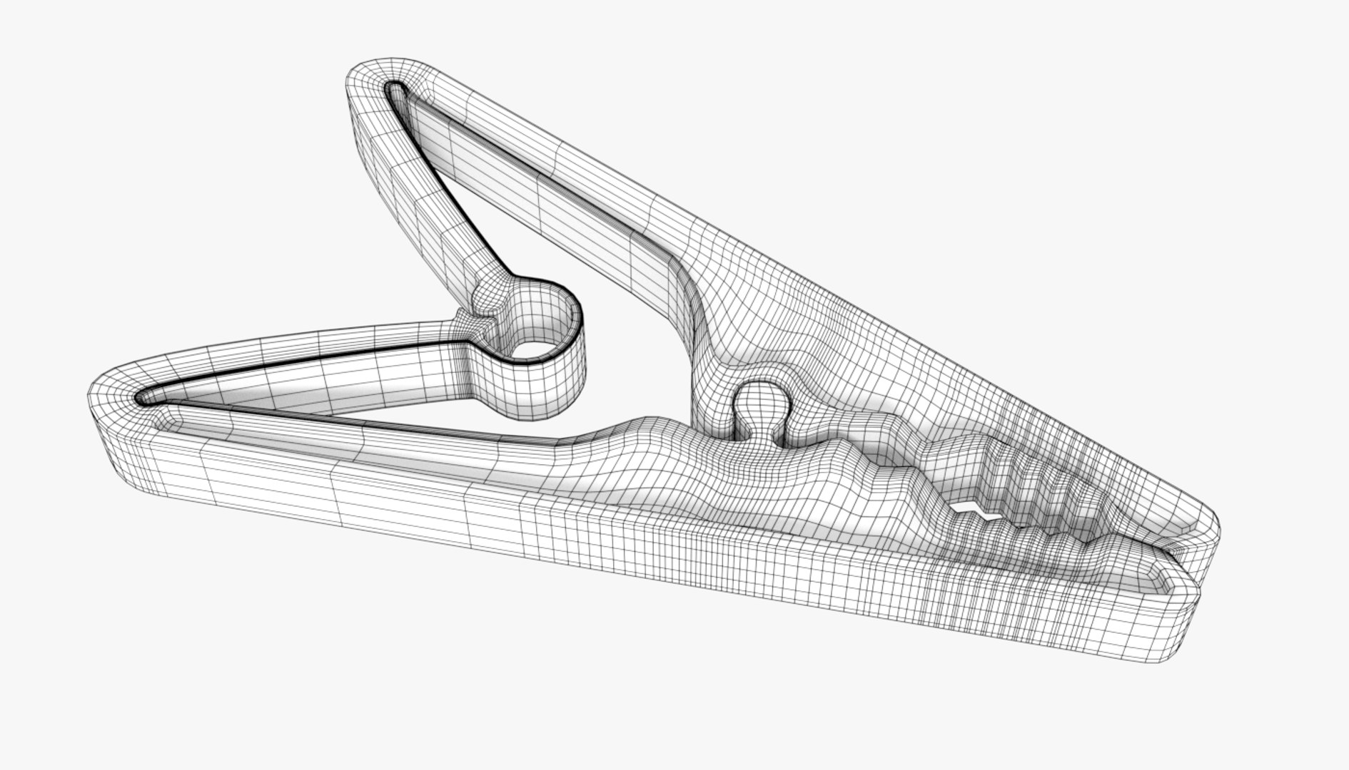 3D Clothespin Clothes - TurboSquid 1412496