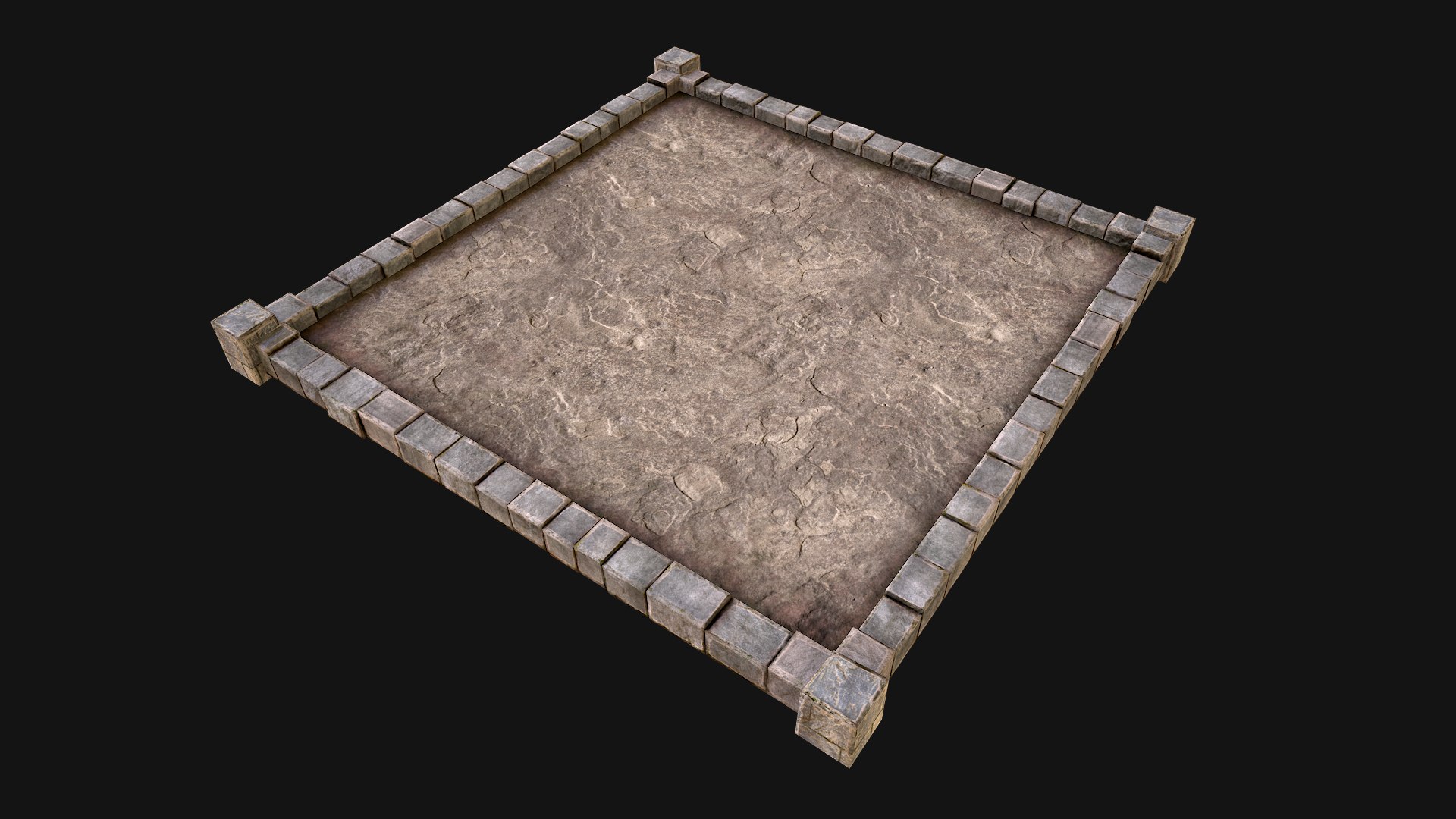 3D Medieval Prison Roof Castle Floor - TurboSquid 2017714