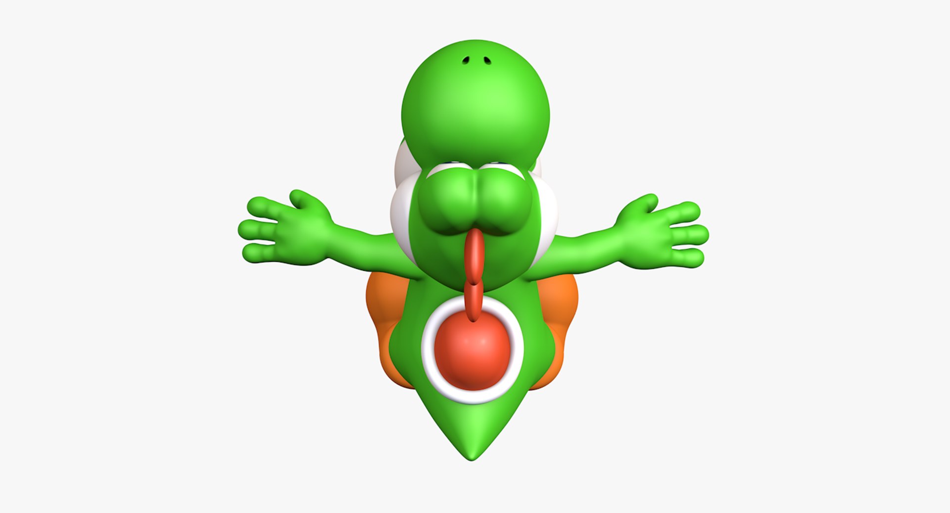 3D Classic Yoshi Super Mario Model - TurboSquid 1363676