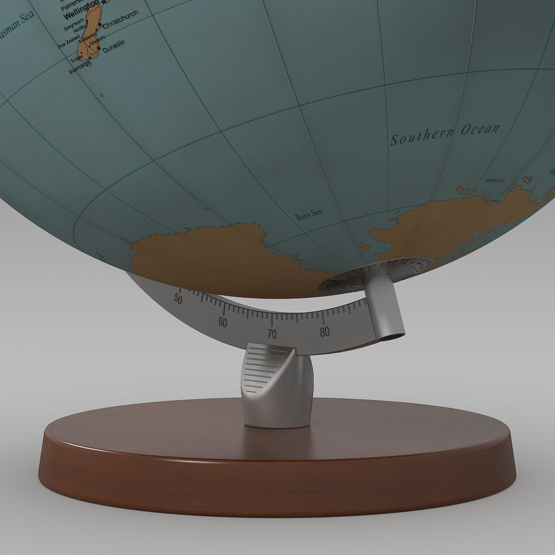 3d Model World Globe