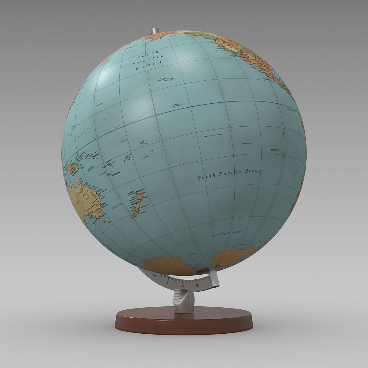 3d model world globe