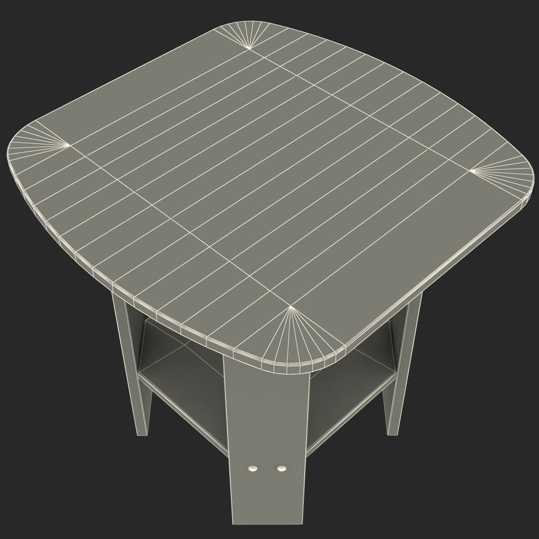 3d model furinno end table