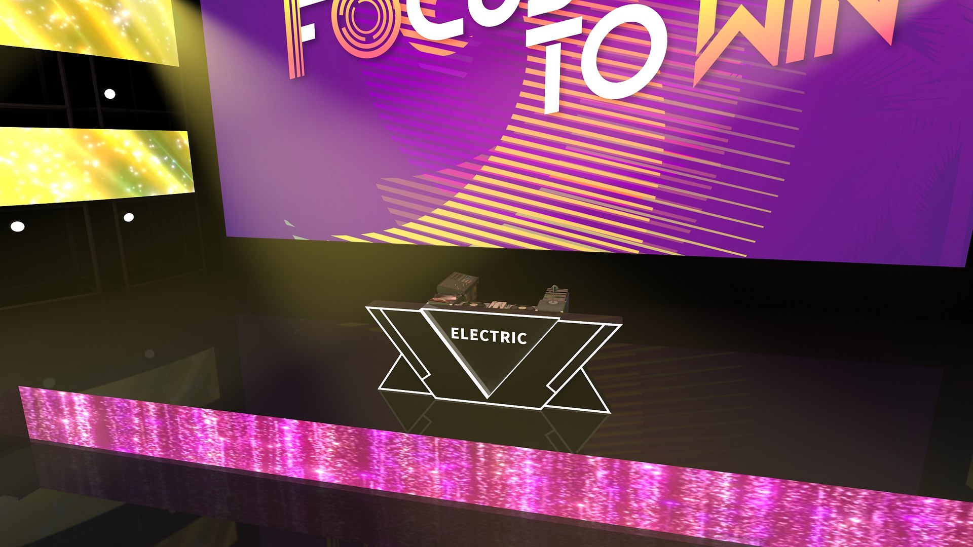 Large Scale Concert DJ Stage 3D Model - TurboSquid 2392574