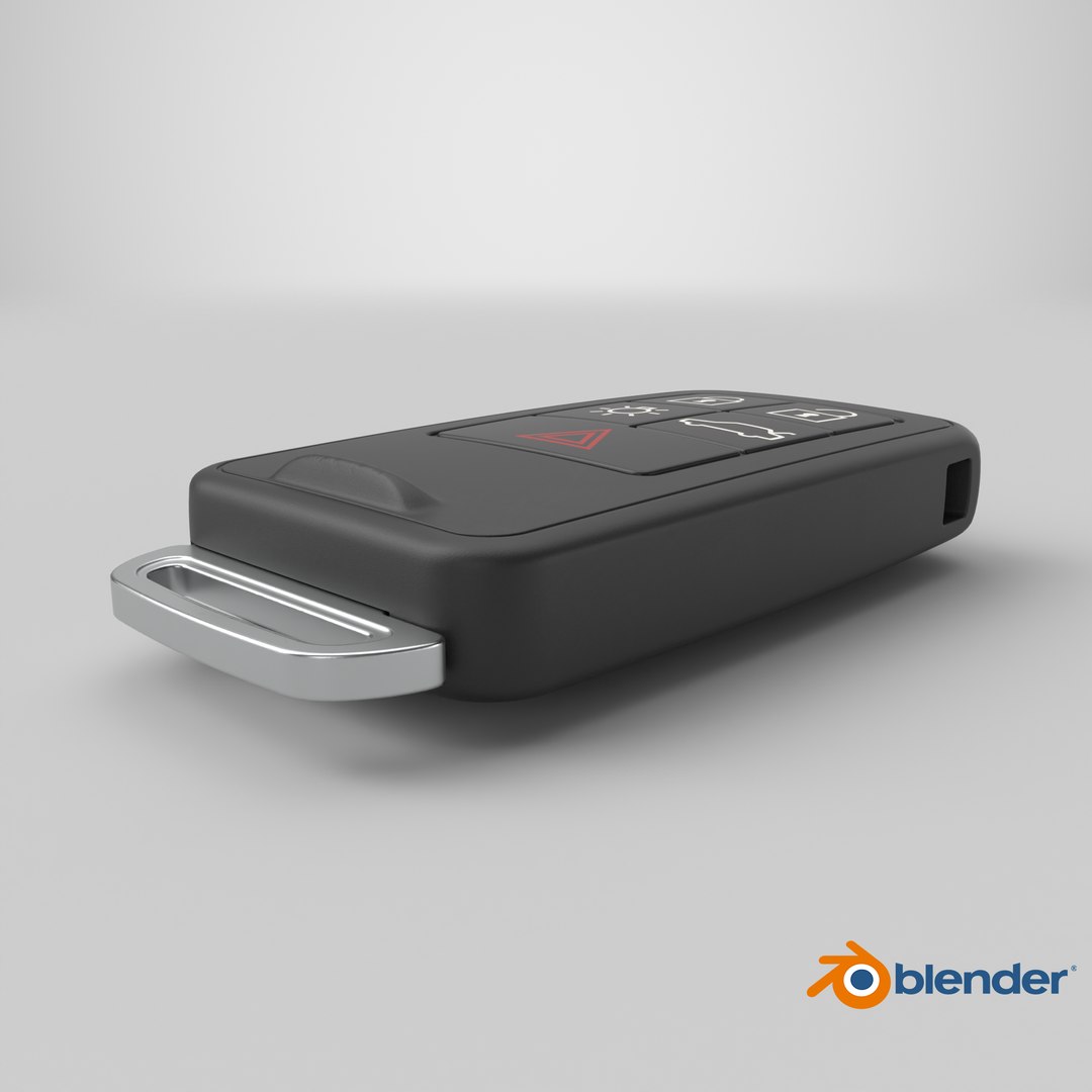 3D Car Key 01 Volvo Model - TurboSquid 1975702