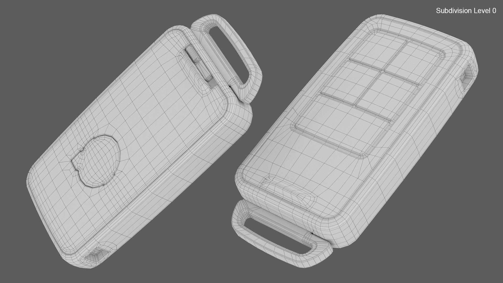 3D Car Key 01 Volvo Model - TurboSquid 1975702