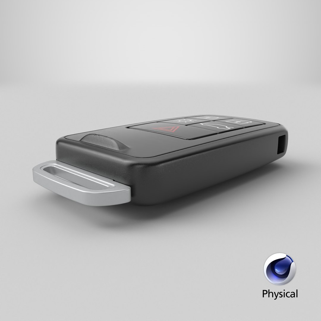 3D Car Key 01 Volvo Model - TurboSquid 1975702