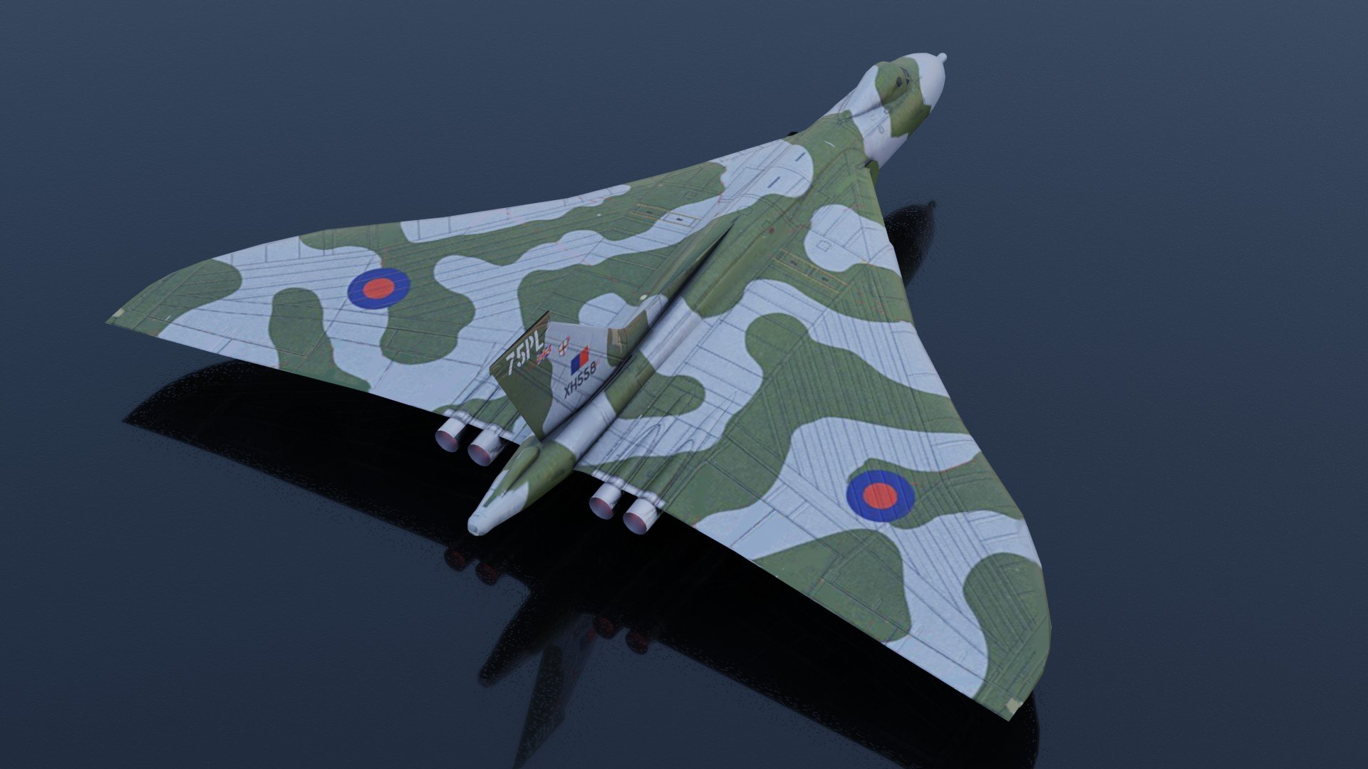 3D Avro Vulcan Model - TurboSquid 2218965