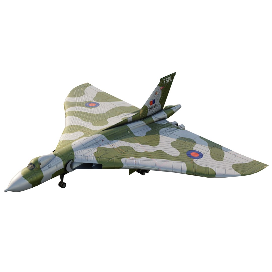3D Avro Vulcan Model - TurboSquid 2218965