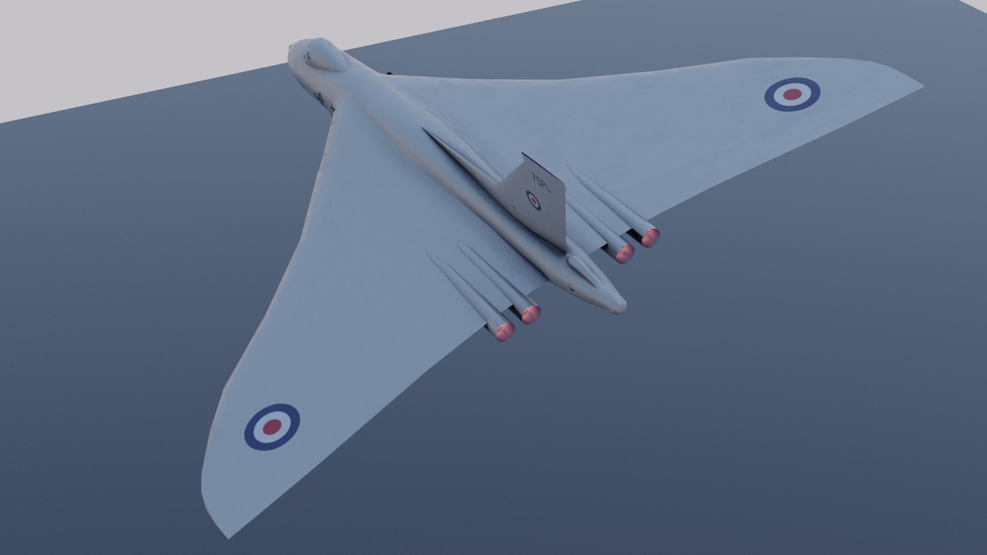 3D Avro Vulcan Model - TurboSquid 2218965