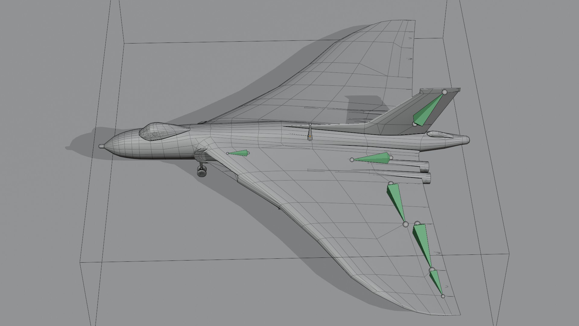 3D Avro Vulcan Model - TurboSquid 2218965