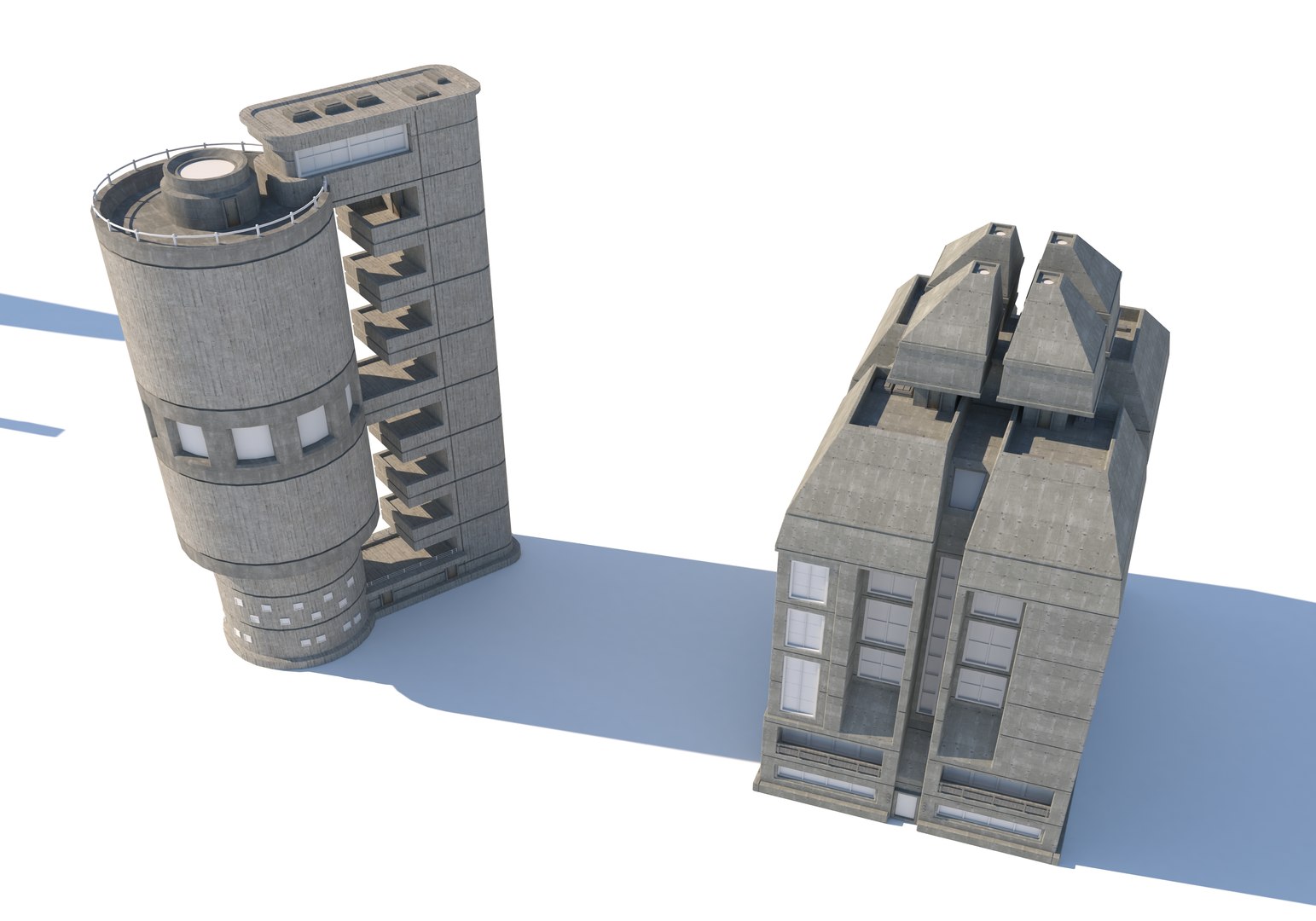 3D model Brutalist - TurboSquid 2130236