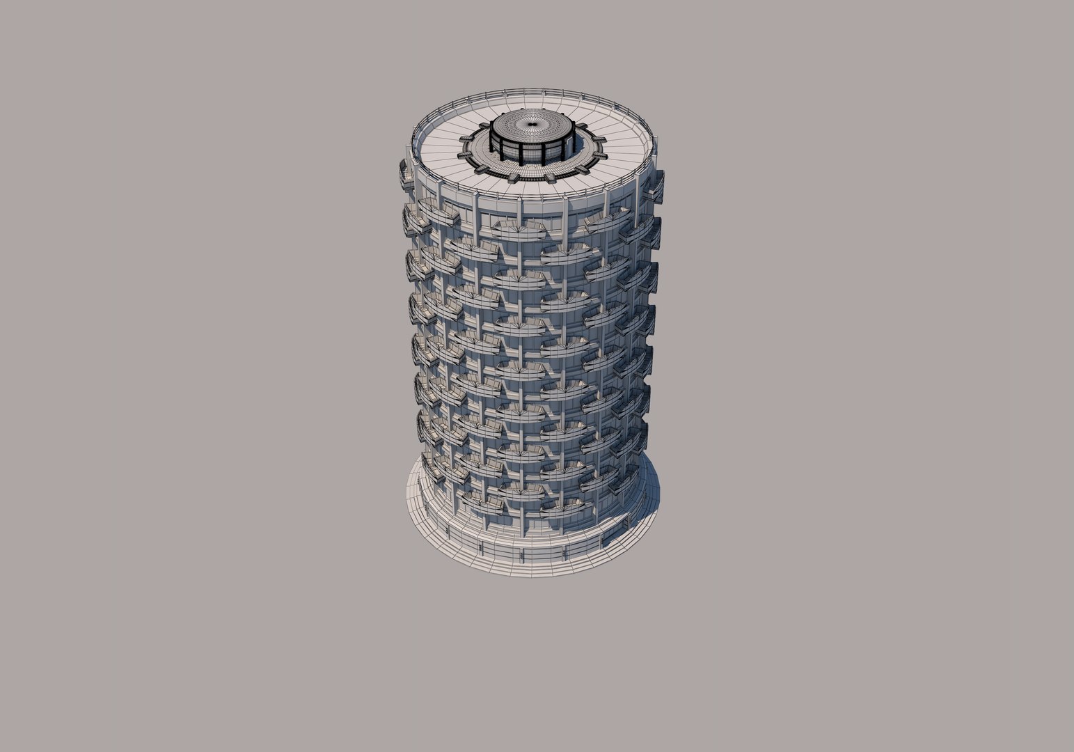 3D Model Brutalist - TurboSquid 2130236
