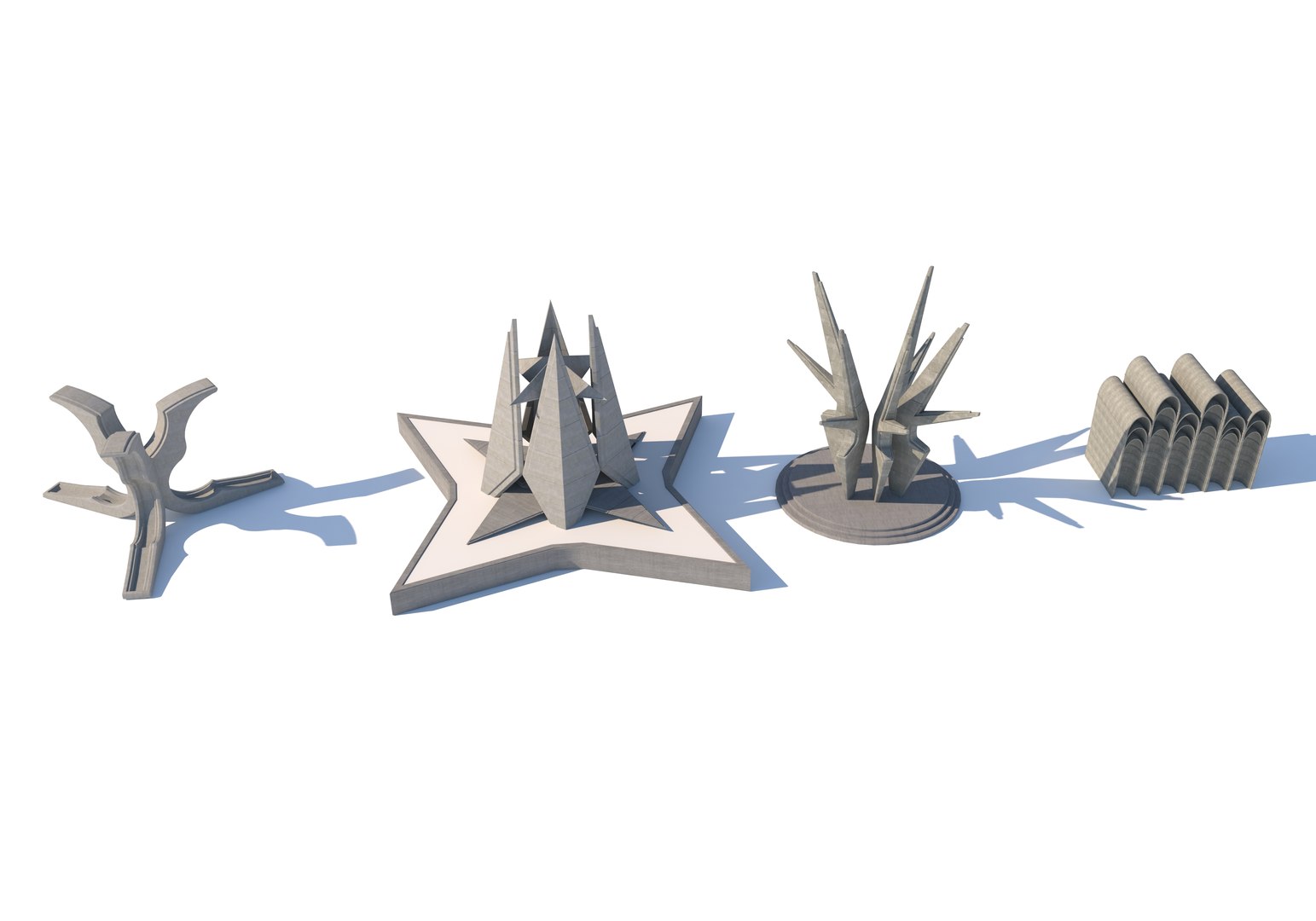 3D model Brutalist - TurboSquid 2130236