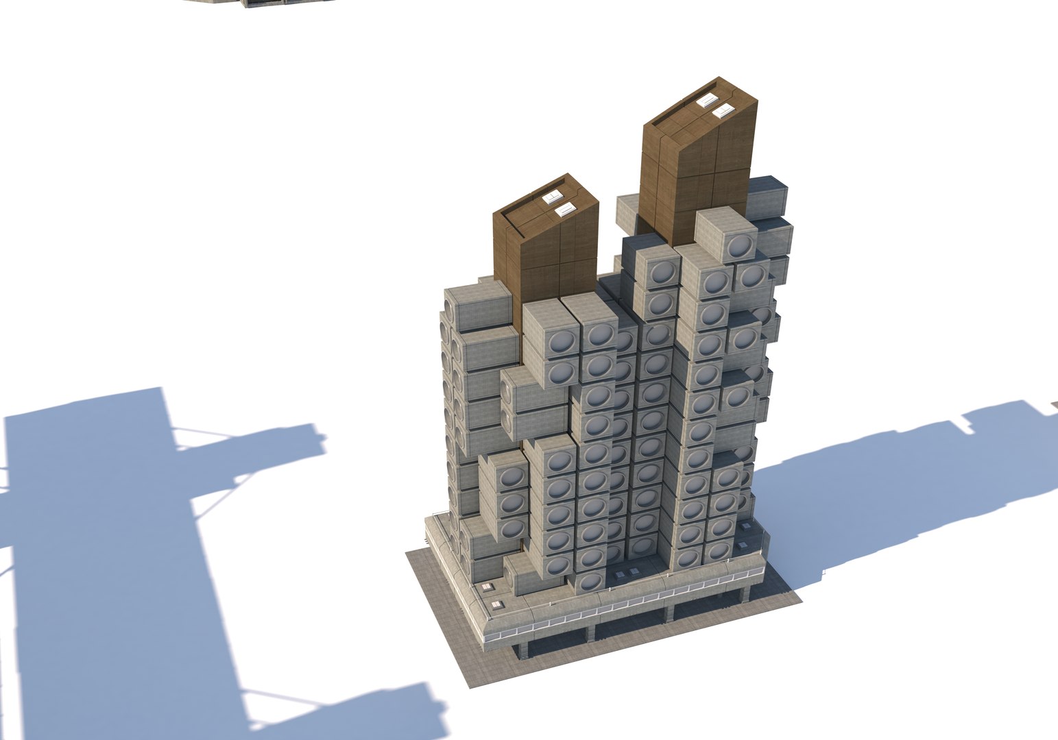 3D Model Brutalist - TurboSquid 2130236