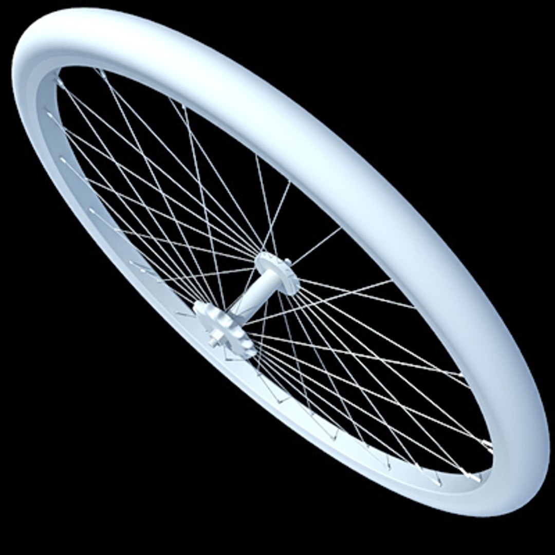 Bicycle Wheel 3d Model