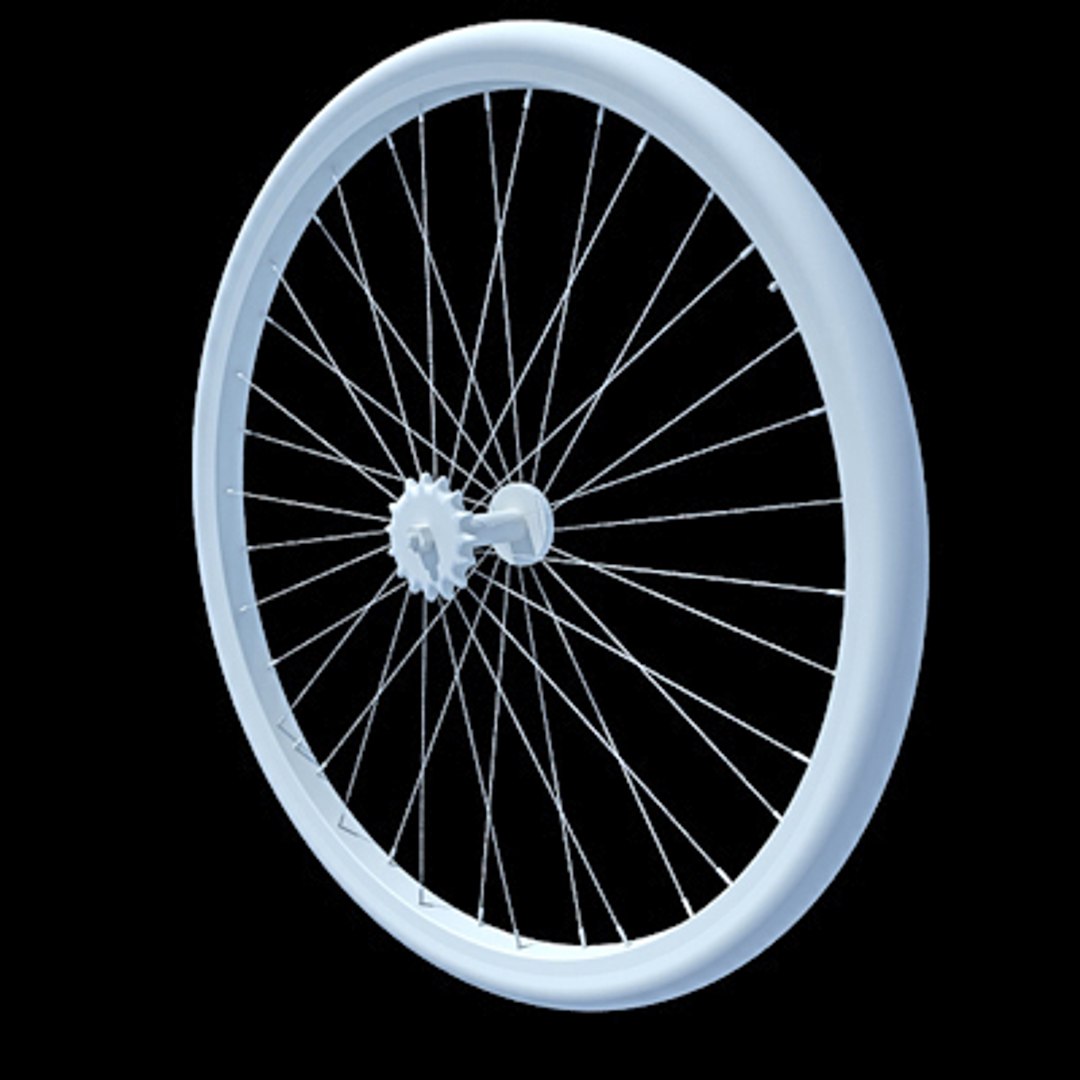 Bicycle Wheel 3d Model