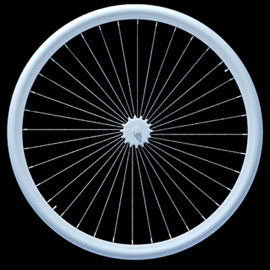 Bicycle Wheel 3d Model