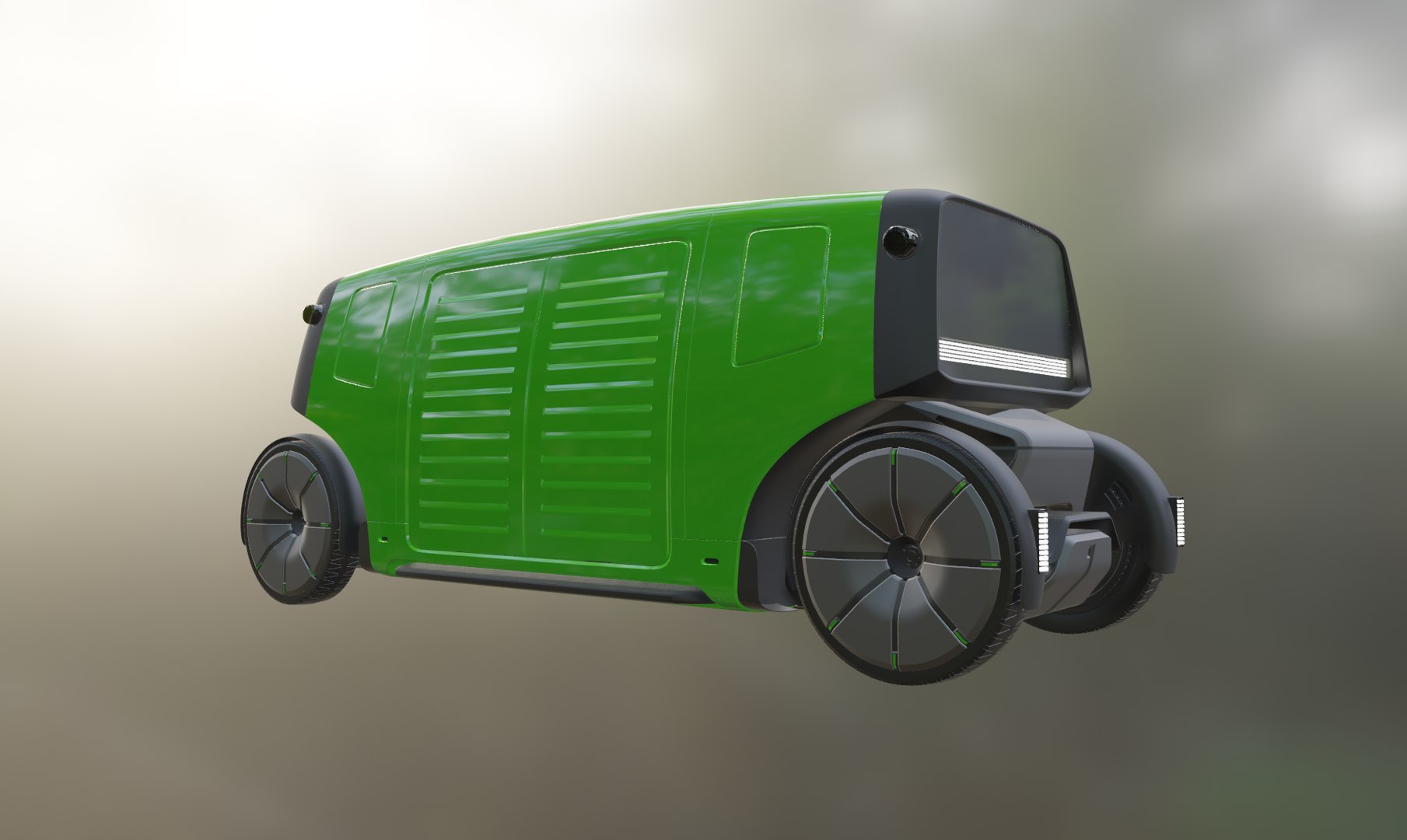 Robotruck R01 XL - Autonomous Commercial Truck 3D - TurboSquid 2217789