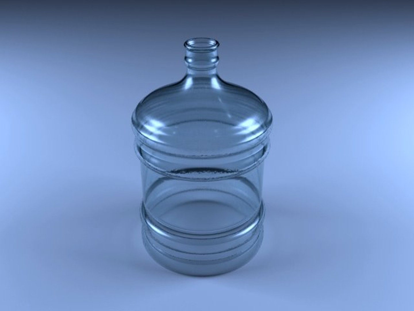 gallon water 3d model