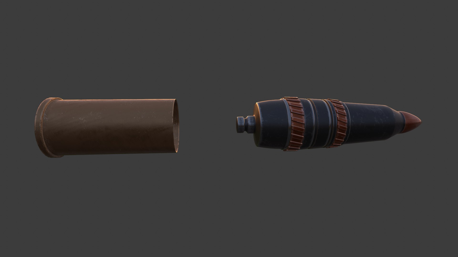 3D Bomb Bullet - TurboSquid 1352724