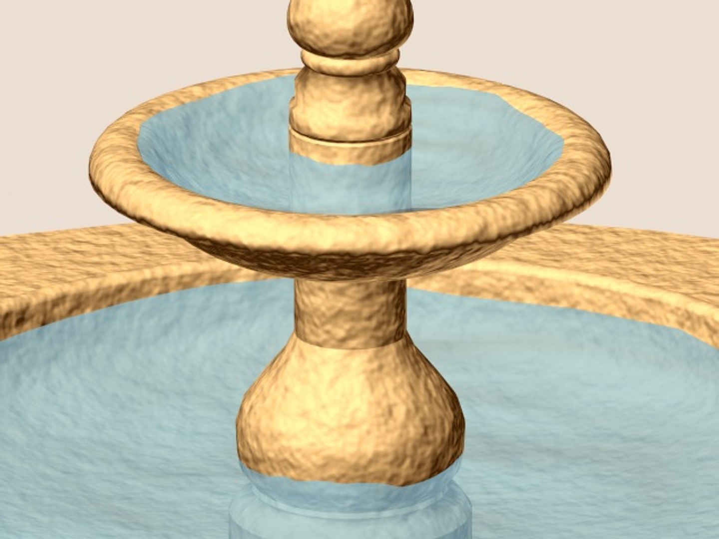 3d Water Fountain Model